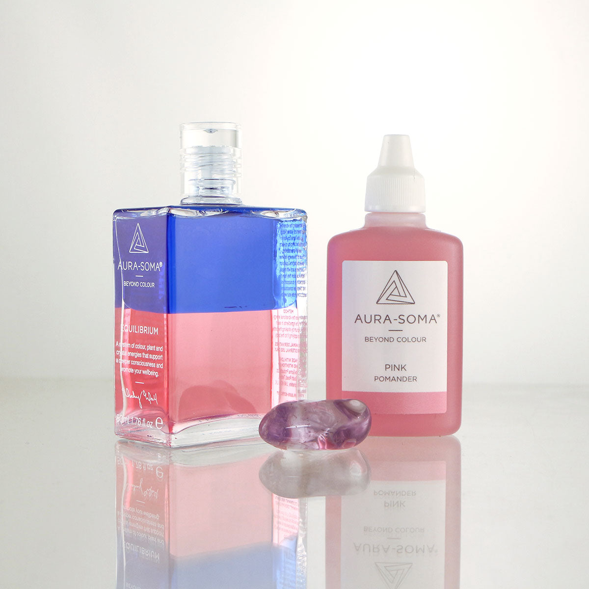 AURA-SOMA® Kombi-Set "Crown Chakra" – Equilibrium B20 & Pomander Rosa ...